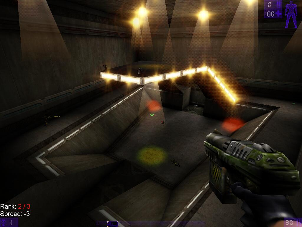 Unreal Archive / Unreal Tournament (UT99) / Maps / DeathMatch / 5Cubes-Arena 1